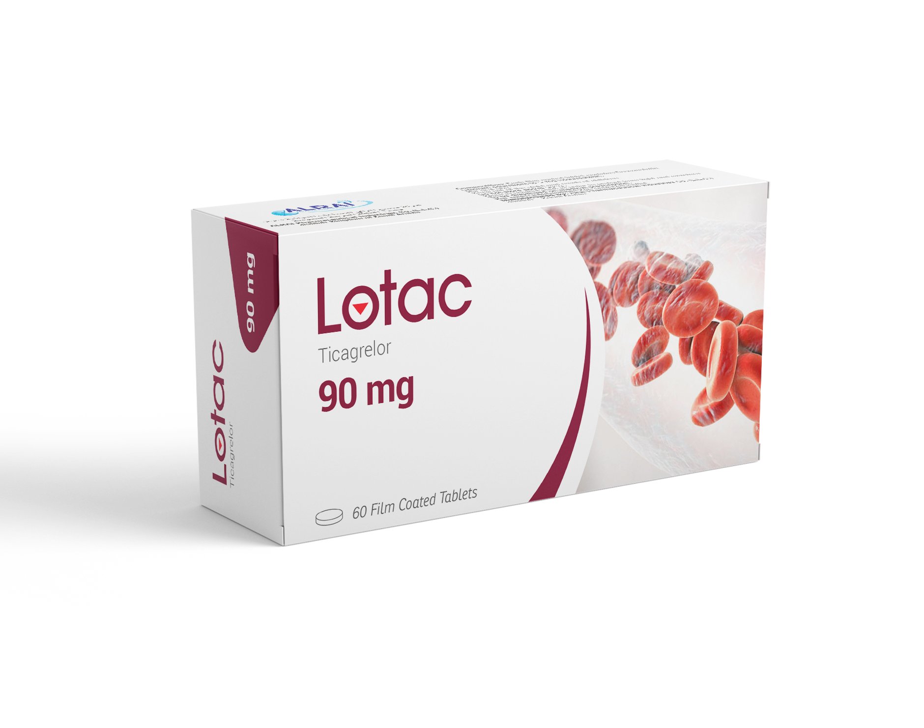 Alrai Pharma - Lotac ® (90 mg) Film Coated Tablets